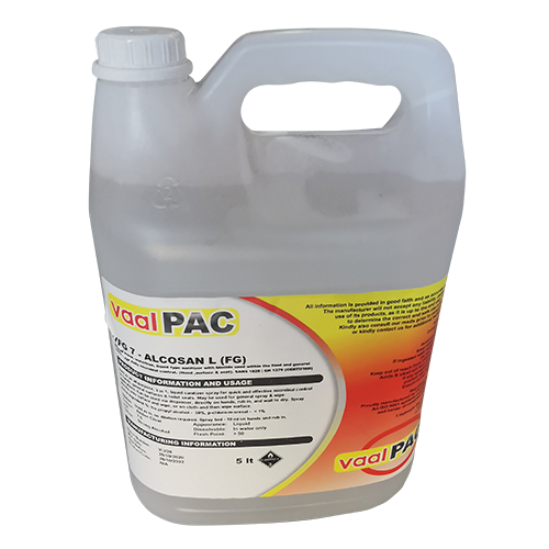 Alcosan L Hand Sanitiser Liquid 1L / 5L – VaalPac