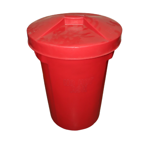 Dustbin 85lt Red – VaalPac